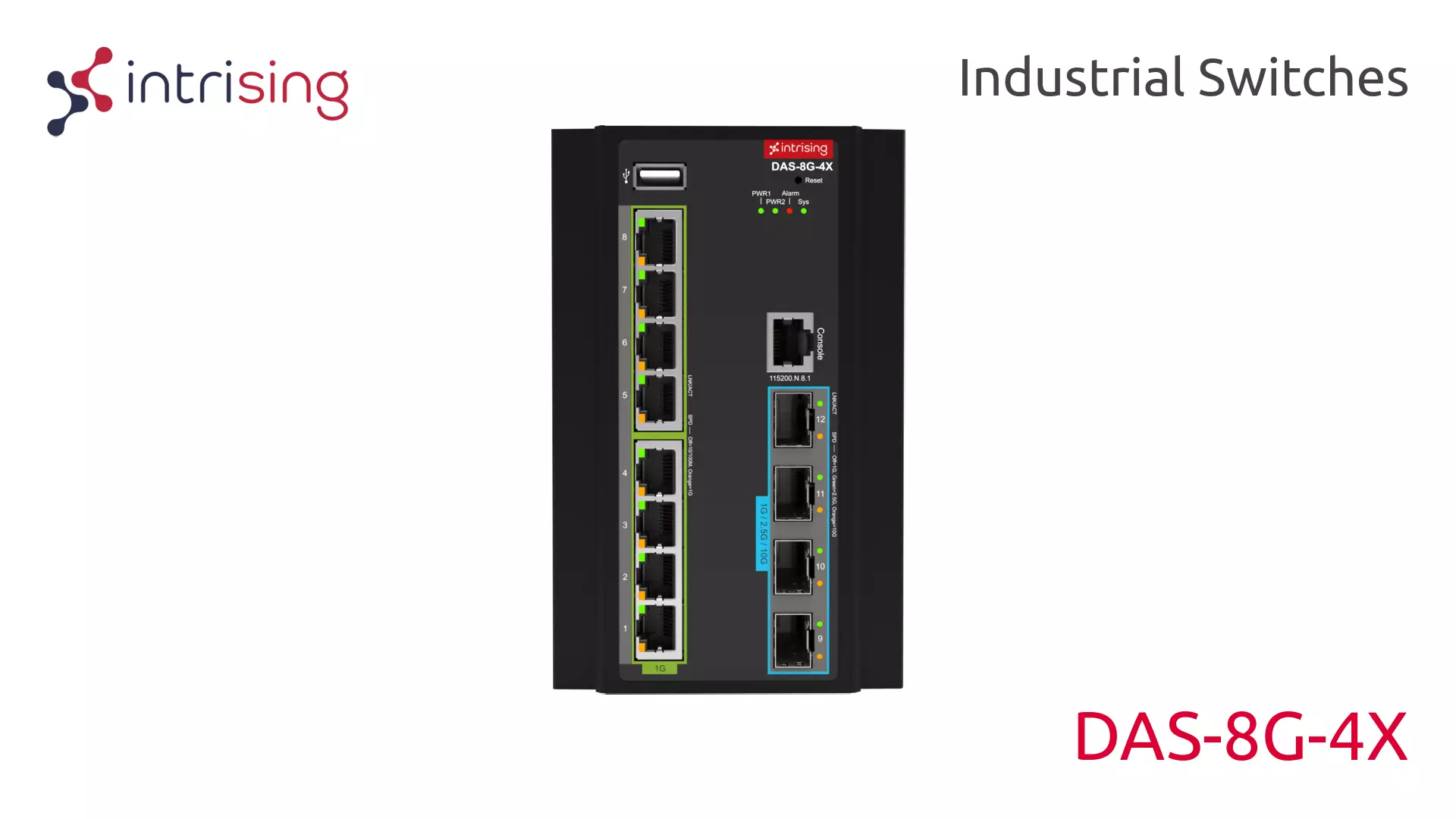 DAS-8G-4X - Intrising Networks